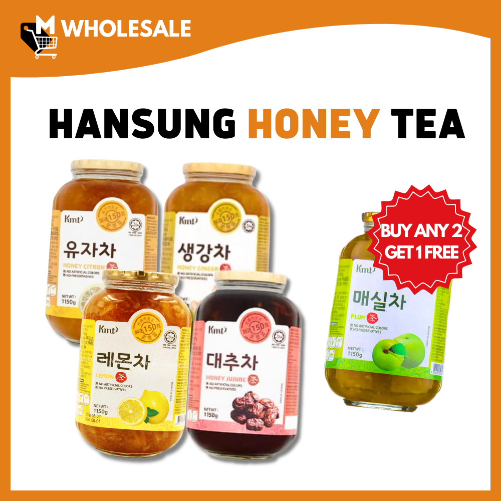 Korean Halal Hansung Honey Tea 1.15kg (Citron/Ginger/Jujube/Lemon ...