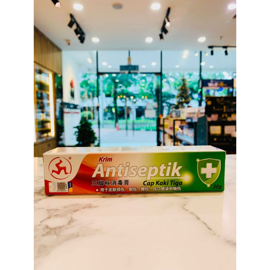 Preferred +】THREE LEGS SEPTYC-KARE ANTISEPTIC CREAM 30G | Shopee Malaysia