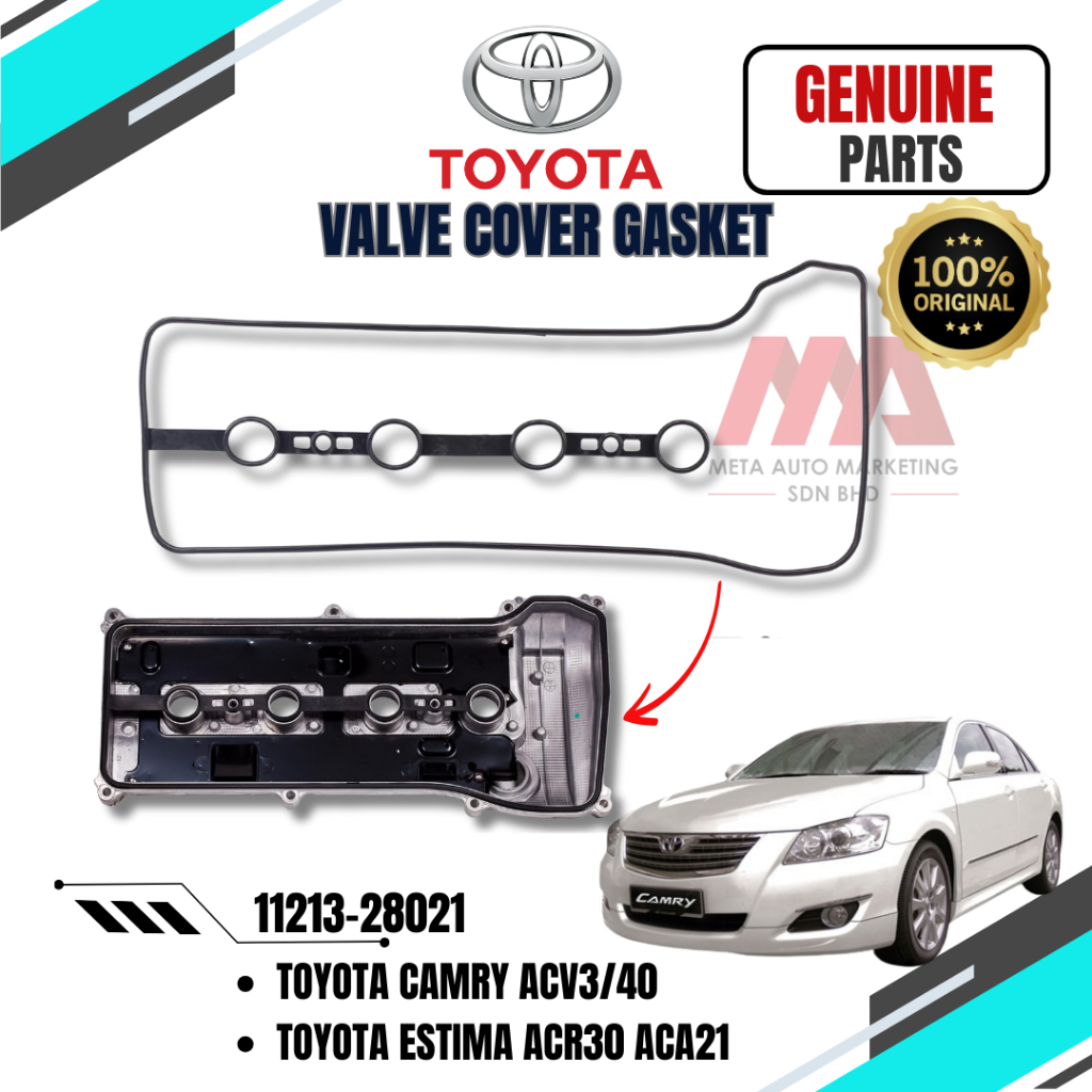VALVE COVER GASKET TOYOTA CAMRY ACV30/40 , ESTIMA ACR30 ACA21 ACU10 ...