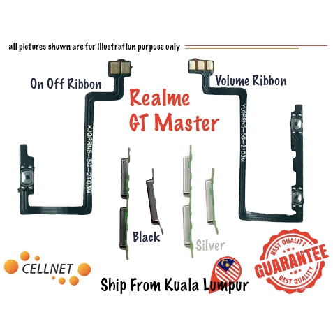 [Cellnet] Realme r.me GT Master RMX3363 RMX3360 On Off Volume RIbbon ...