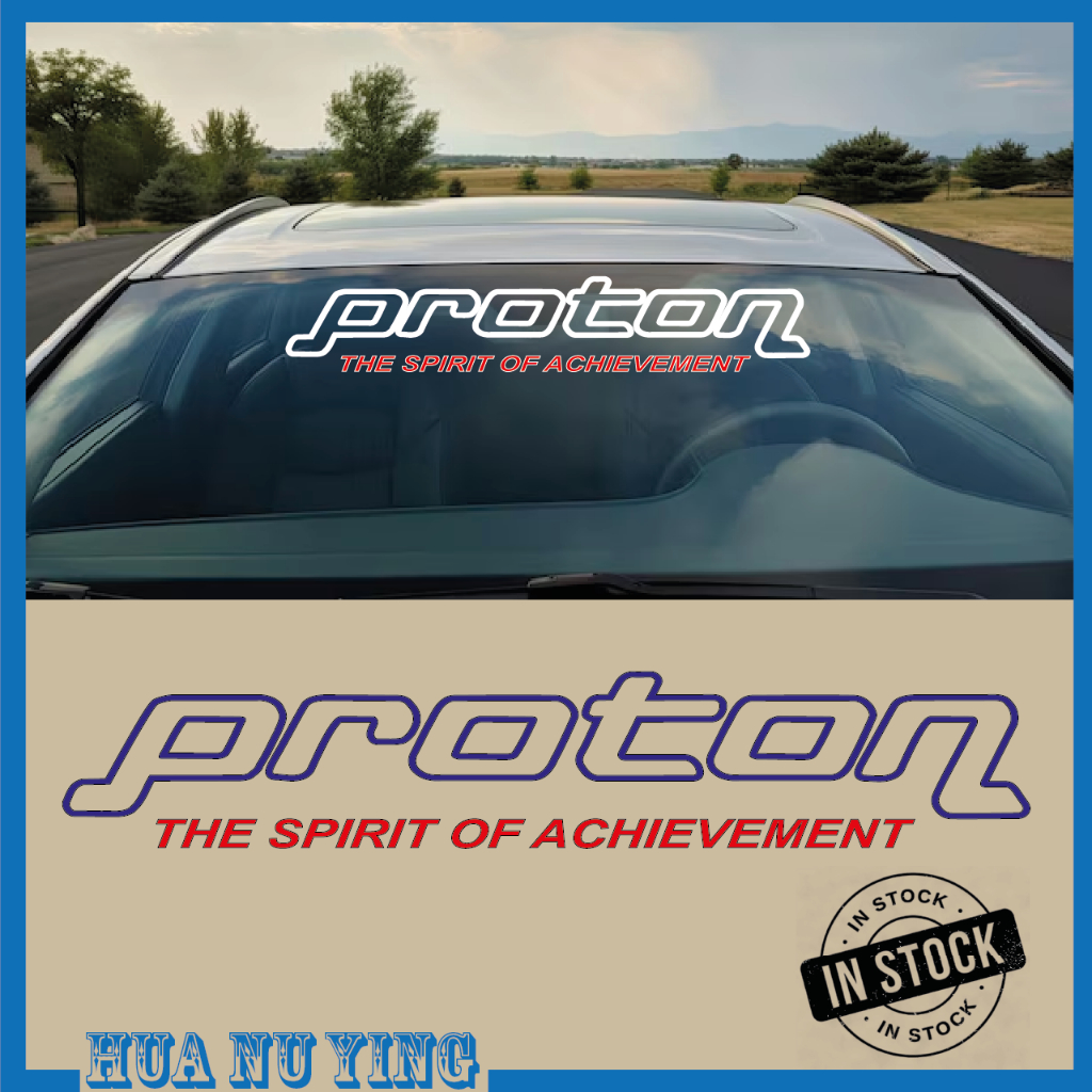 CAR Windshield sticker, PROTON WIRA WAJA GEN2 EXORA SAGA | Shopee Malaysia