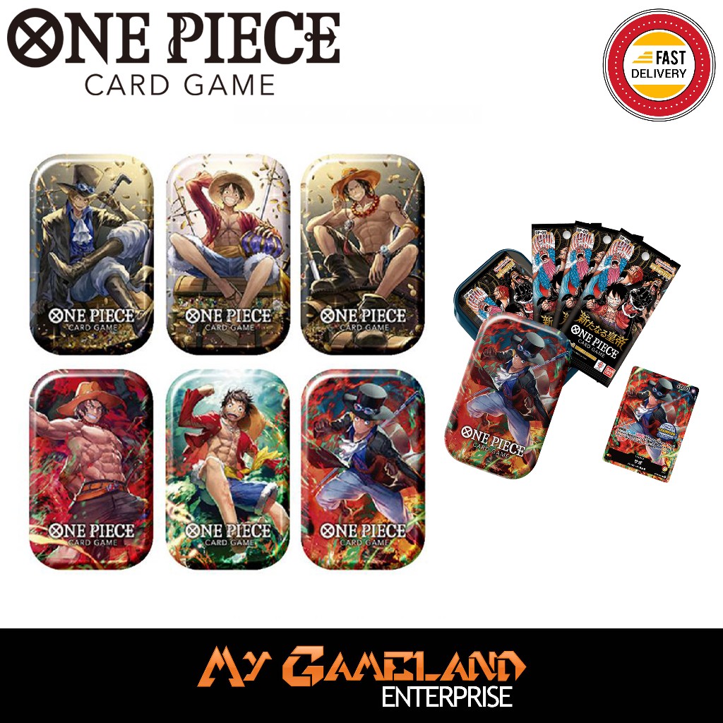 One Piece TCG OP-09 | OP09 | OP 09 Emperors in the New World Mini Tin ...