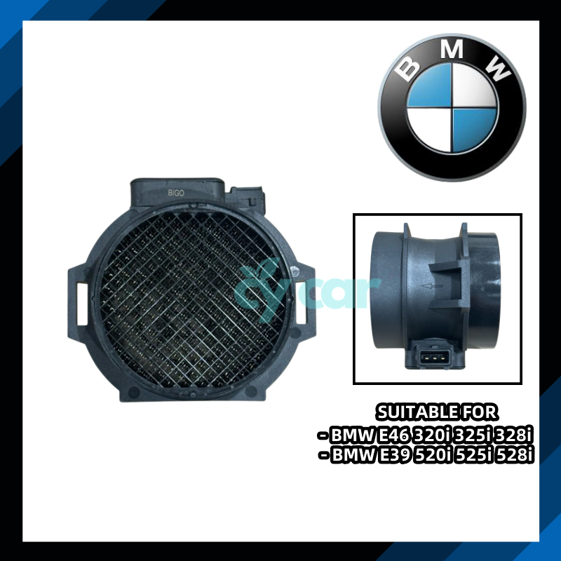 BMW E46 320i 325i 328i E39 520i 525i 528i M52 M54 ENGINE MASS AIR FLOW ...