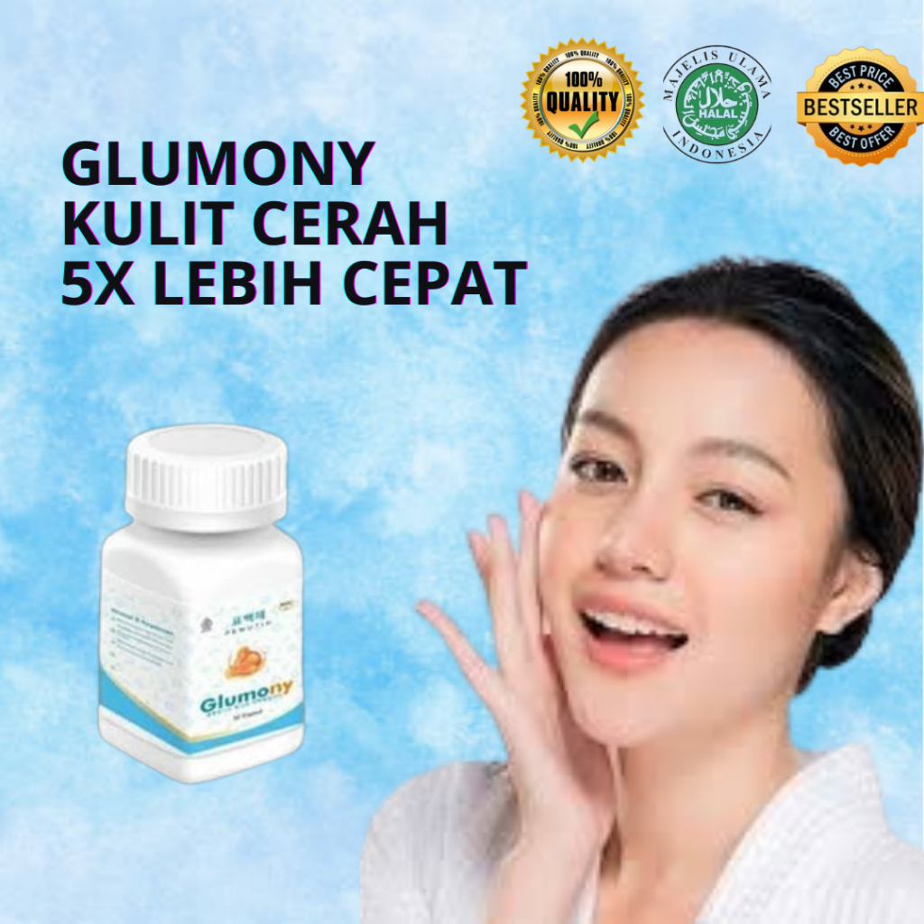 Pemutih Kulit Badan Glumony Vitamin C Whitening Supplement Putih Satu ...