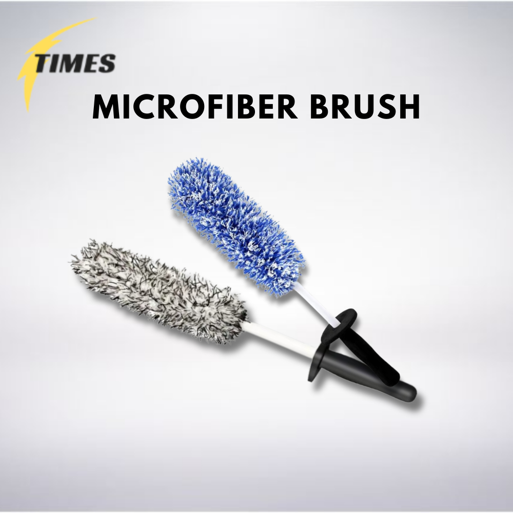Microfiber Brush For Vehicle Car Brush Wheels Rims Engine Bays Door Handle Interior Dashboard ...