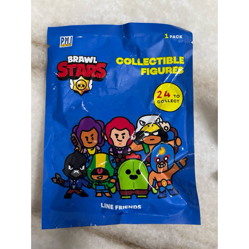 Line Friends Brawl Stars Character Collectible Figures | Shopee Malaysia