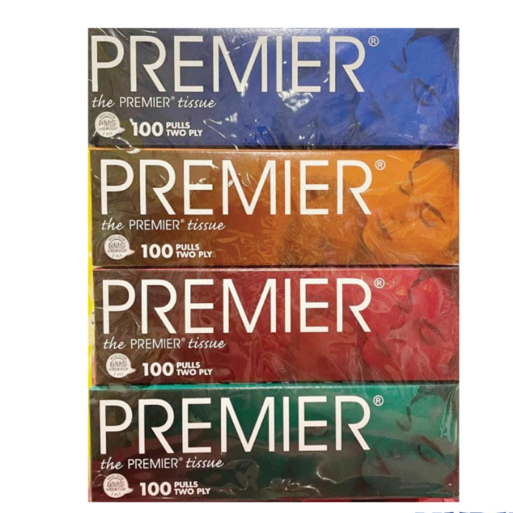 Premier Facial Tissue 4box (2ply x 100pcs) | Shopee Malaysia
