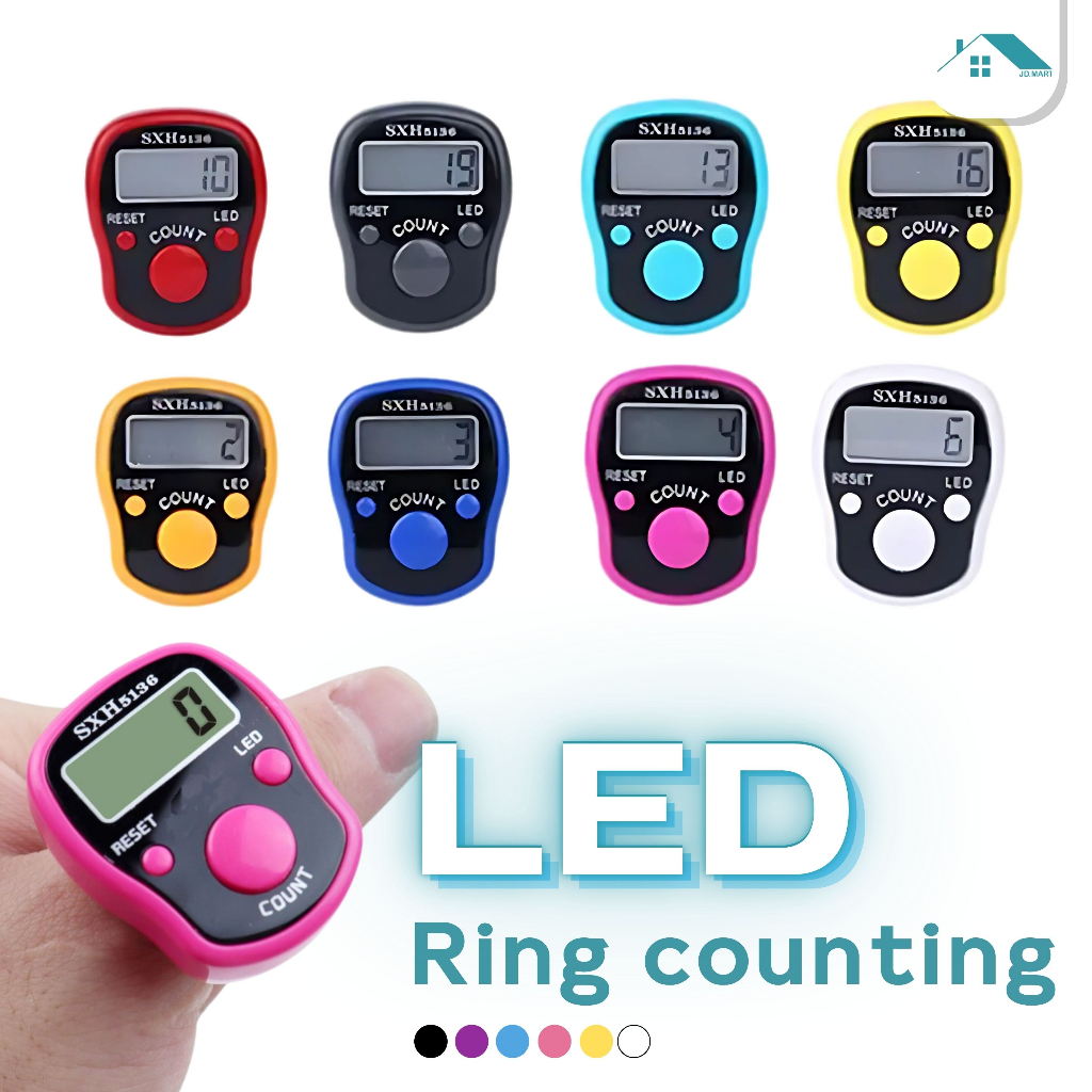 Mini Finger Counter LCD Electric Digital Display with Light Tally ...
