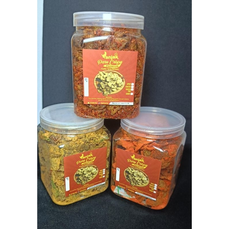 Tanjak Paru Crispy Premium/ Crunchy & Homemade, Kurang Berminyak, Suci ...