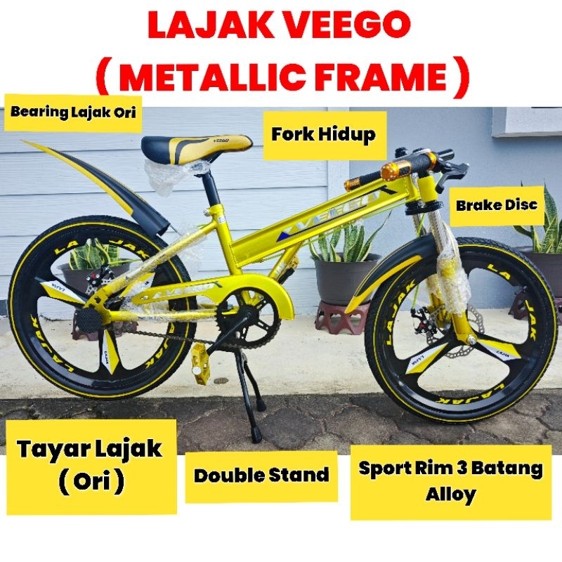Basikal BMX Sport Rim Metallic Frame 20inci Sesuai 6 Tahun Keatas ...