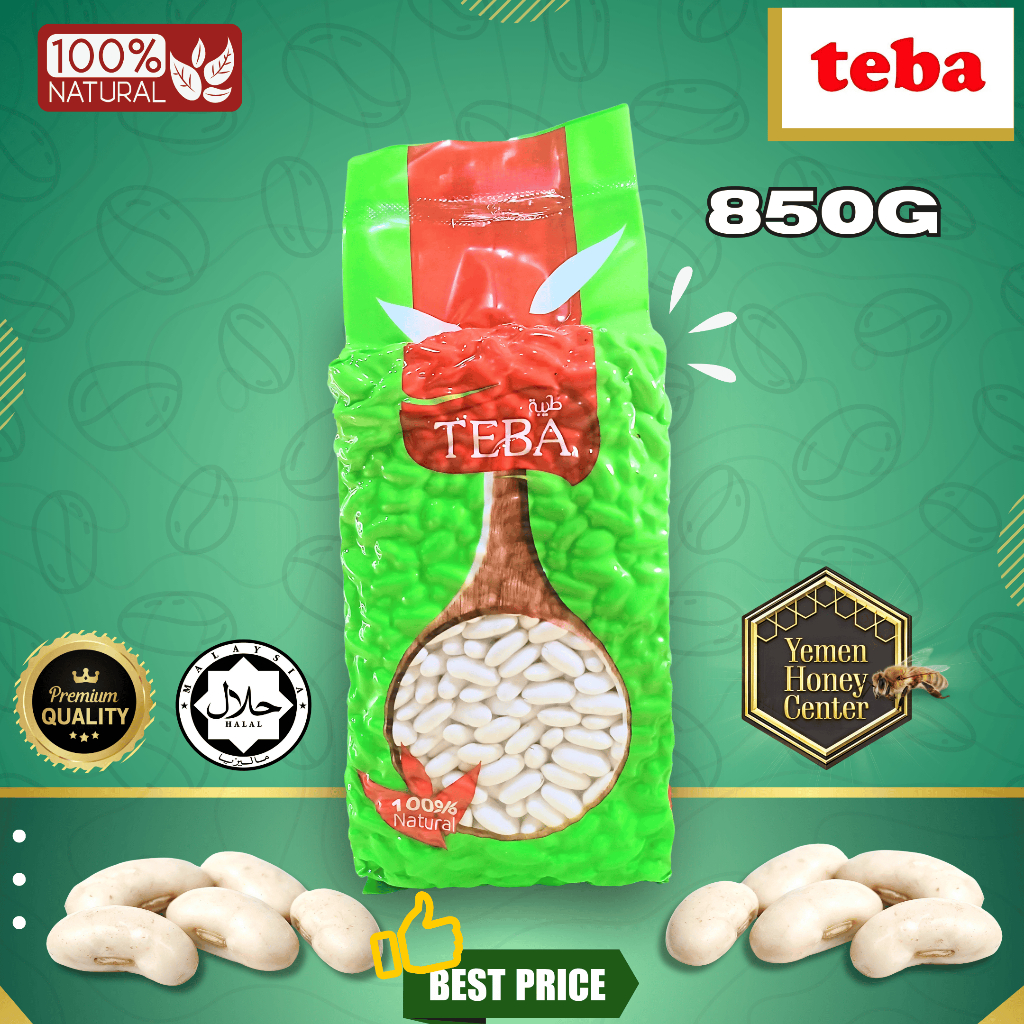 Teba White Beans 850g Halal | Shopee Malaysia
