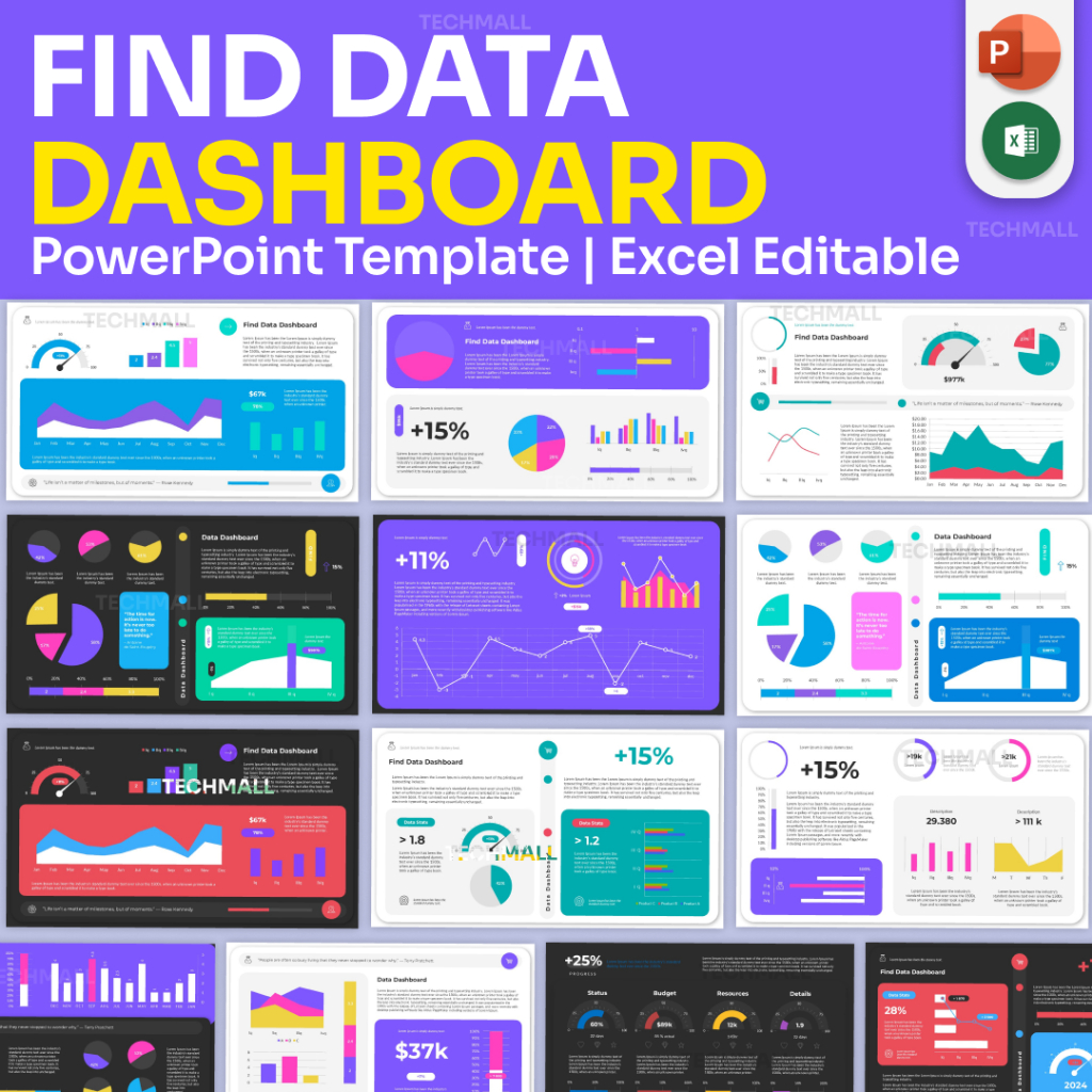 Find Data Dashboards Powerpoint Presentation | Shopee Malaysia