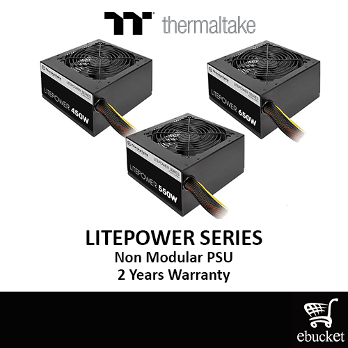 Thermaltake Litepower 450W / 550W / 650W Haswell Ready Power Supply ...