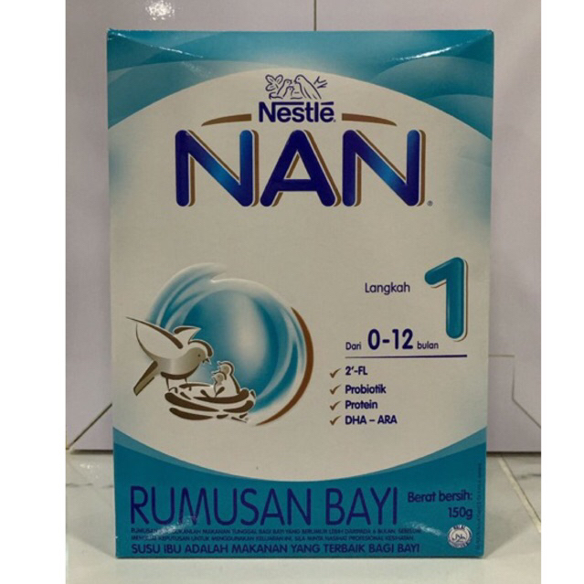 Nestle Nan Infant Milk Formula Step 1 (150g) RUMUSAN BAYI | Shopee Malaysia