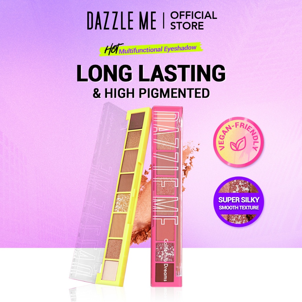 [MUST BUY!!] DAZZLE ME Multifunctional Eyeshadow The World Traveler Eyeshadow Palette 8 Color 8g ...