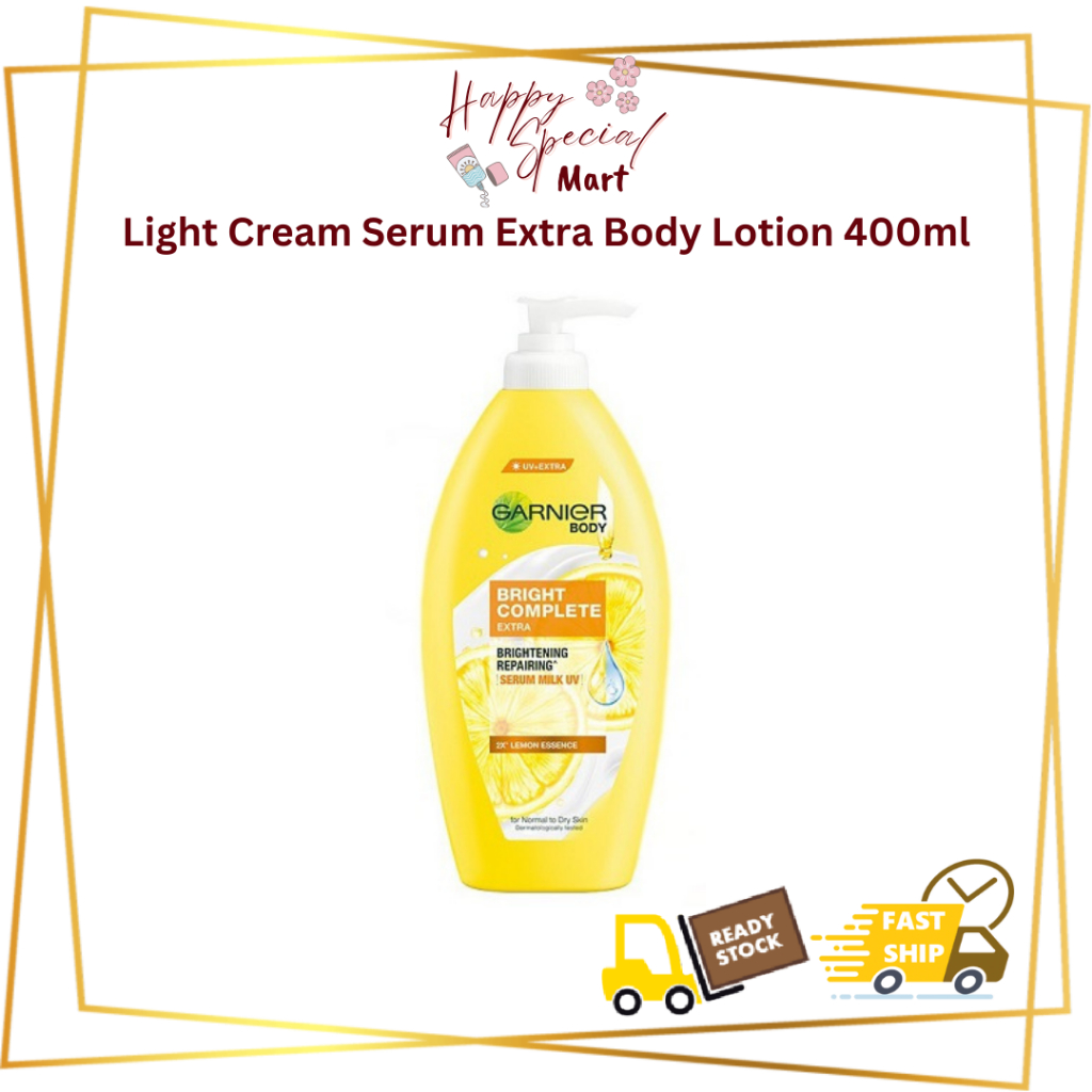 ORIGINAL | CLEARANCE STOCK | GARNIER LIGHT COMPLETE SERUM EXTRA BODY ...