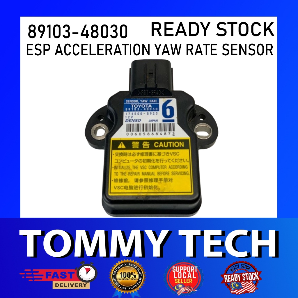 10-16 Toyota Prius 89183-48030 YAW Rate Stability Control Module 89103 ...