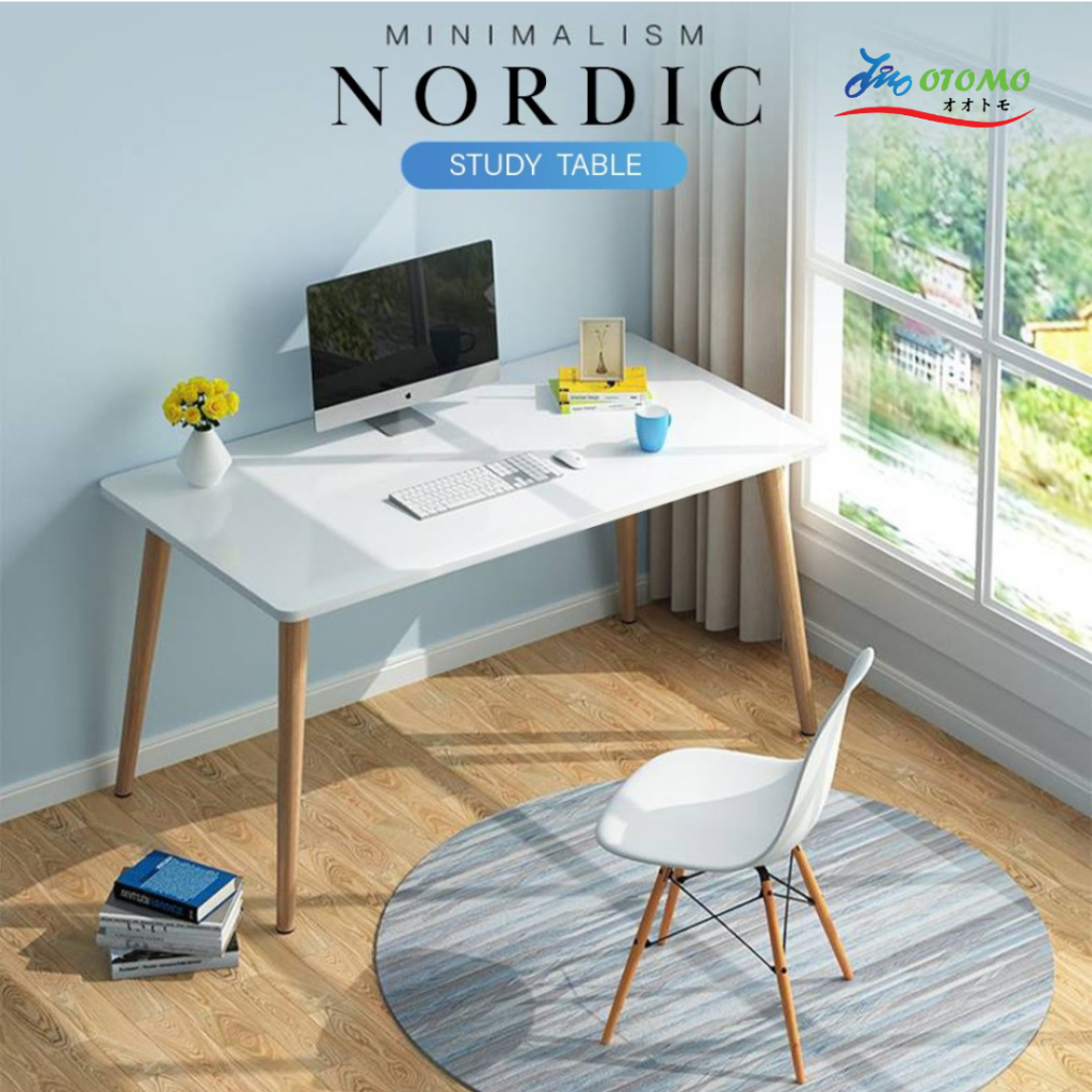 Study Table Meja Belajar Computer Desk Modern Office Desk Writing Desk ...