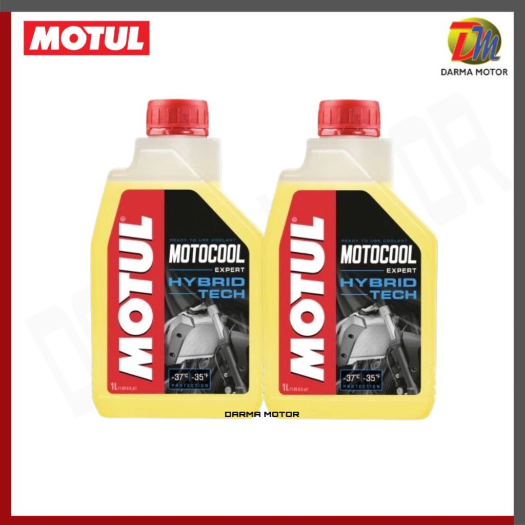 MOTUL MOTOCOOL EXPERT HYBRID TECH ANTIFREEZE COOLANT -37°C 1L 1LITER ...