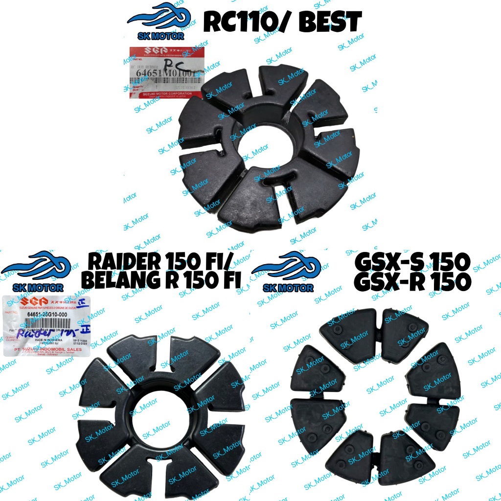 Suzuki RC 80 100 110 BEST RR RG SPORT RGV 120 SMASH GSX SHOGUN FX ...