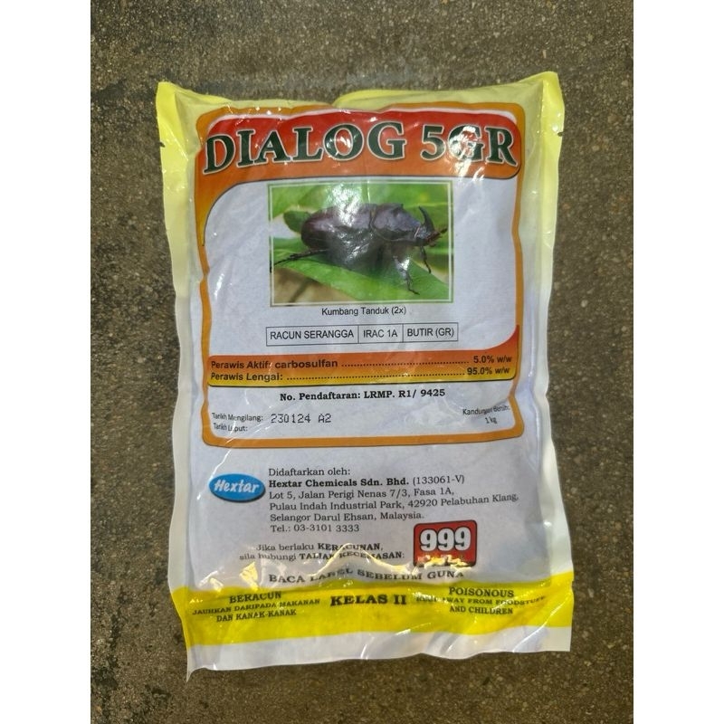 1KG Hextar Dialog 5GR Racun Serranga | Shopee Malaysia