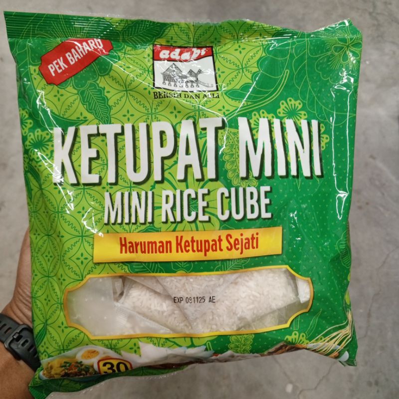 Adabi Ketupat Nasi Mini Rice Cube (30 packs x 20g) | Shopee Malaysia