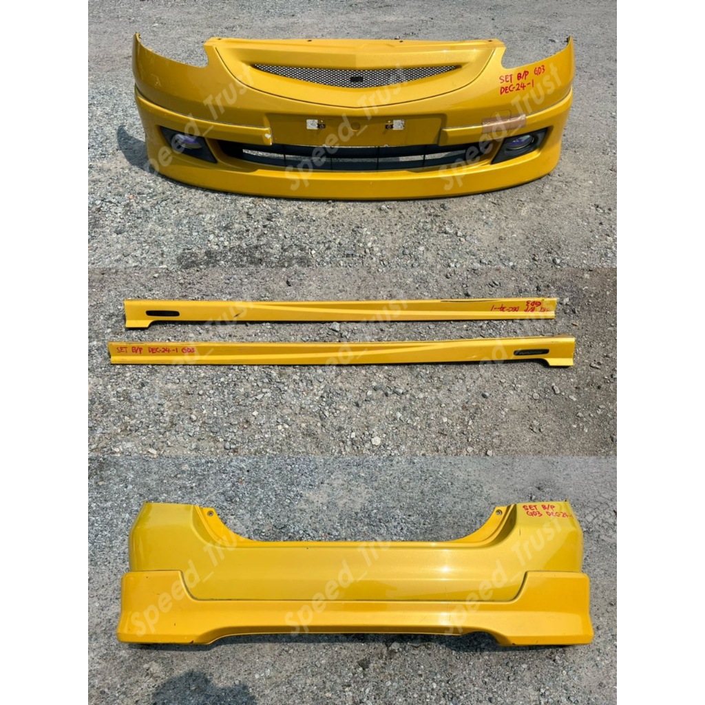 JDM Used Original Bodykit Modulo XX Front Rear Bumper Rainbow Spotlight ...