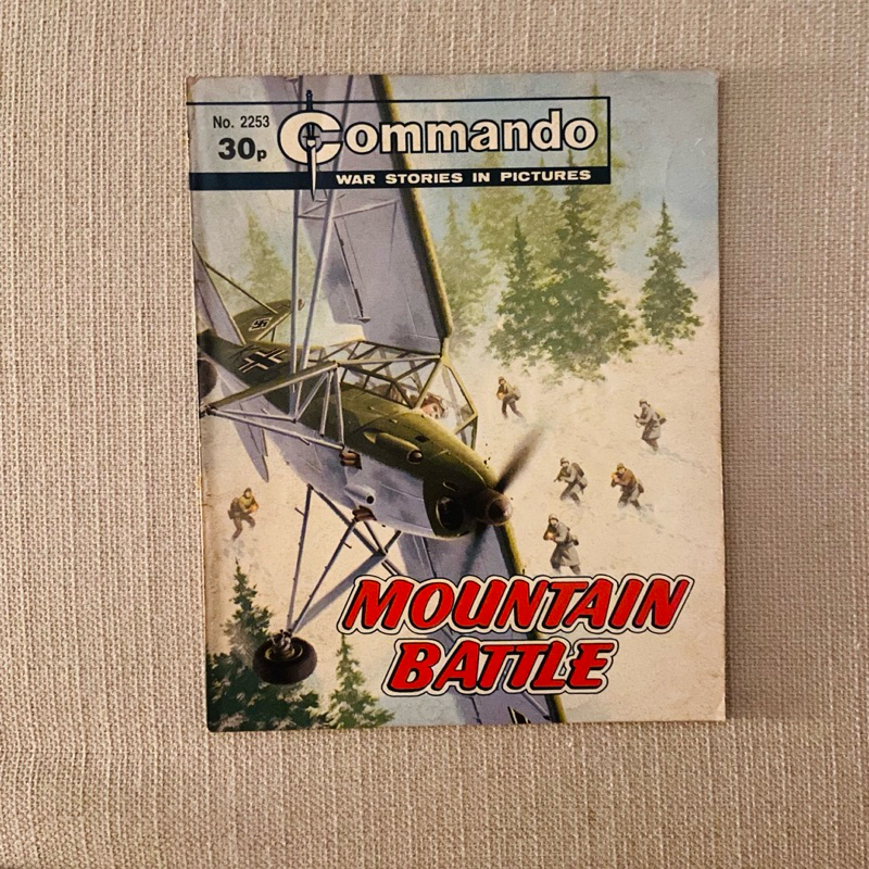 Commando Mountain Battle Secondhand comic Preloved comic | Shopee Malaysia