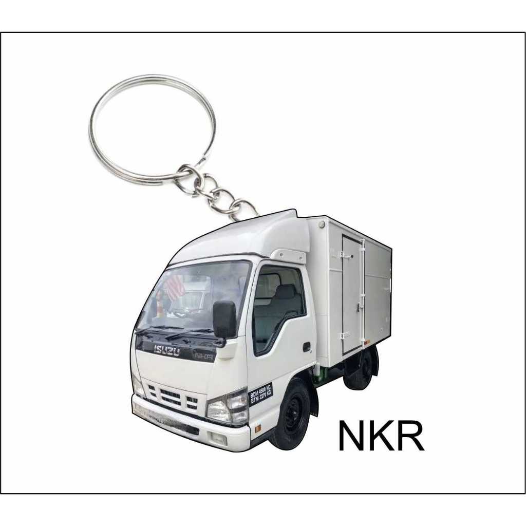 isuzu nkr bonded lorry isuzu box lorry 2d keychain | Shopee Malaysia