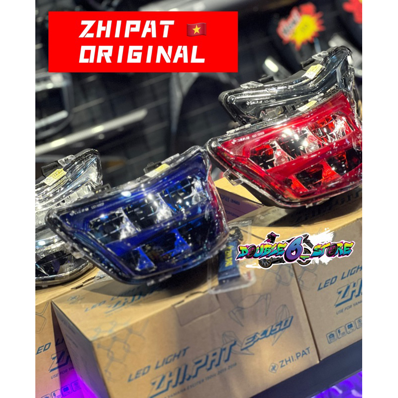 ZHIPAT ORIGINAL HEADLAMP YAMAHA Y15ZR V1 EXCITER150 LC135 V2 - V7 HEADLAMP TREND ZHI PAT MERAH ...