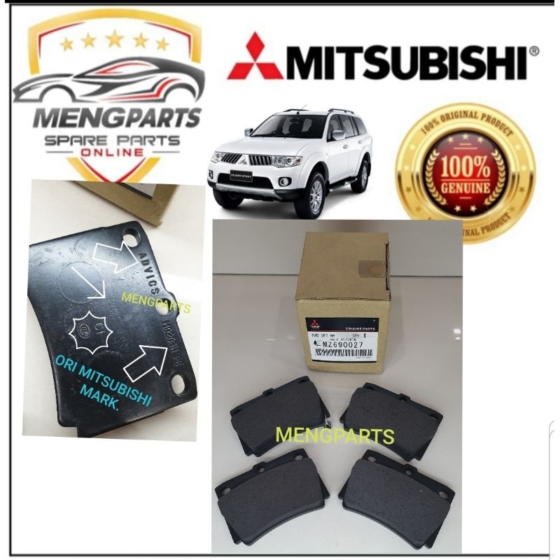 ORIGINAL MADE IN JAPAN MITSUBISHI PAJERO SPORT KH8W CHALLENGER REAR ...