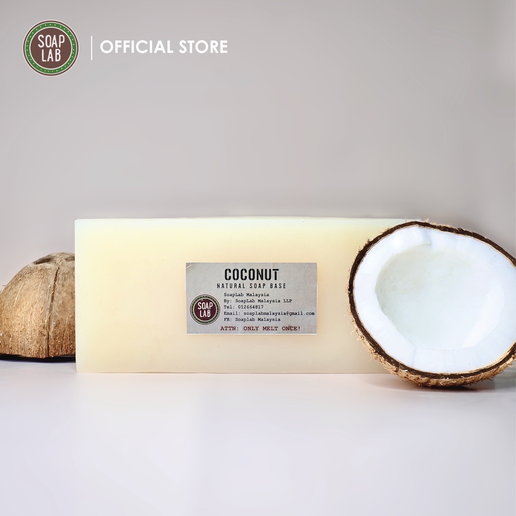 Soap Lab’s Natural Coconut Soap Base | Shopee Malaysia