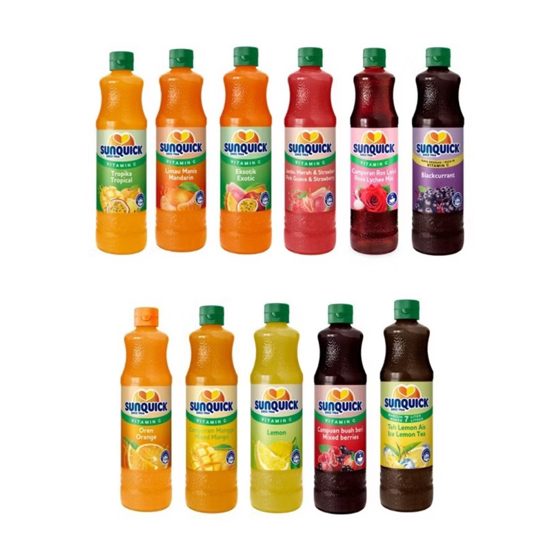 Sunquick | 700ml | Fruit Drink Base Jumbo | 果汁 | Shopee Malaysia