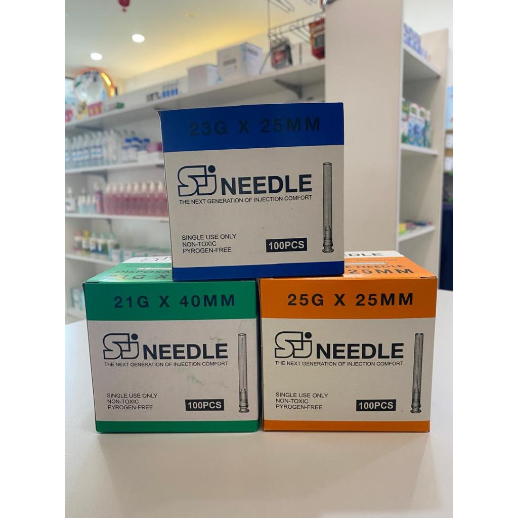 [BOX] SJ Needle 21G /23G/25G (100's) | Shopee Malaysia