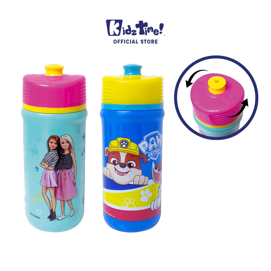 Kidztime x Paw Patrol / Barbie Twister Sport Bottle 390ml | Shopee Malaysia