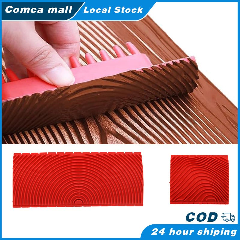 Imitation Wood Texture Tool / Wood Grainer Roller Brush / Rubber Wall ...