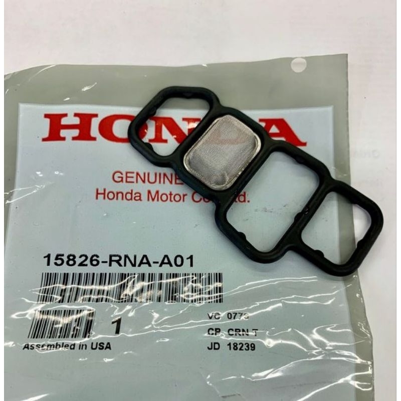 HONDA ORIGINAL AND OEM VTEC SPOOL FILTER O'RING 15826-RNA-A01 15815-RAA ...