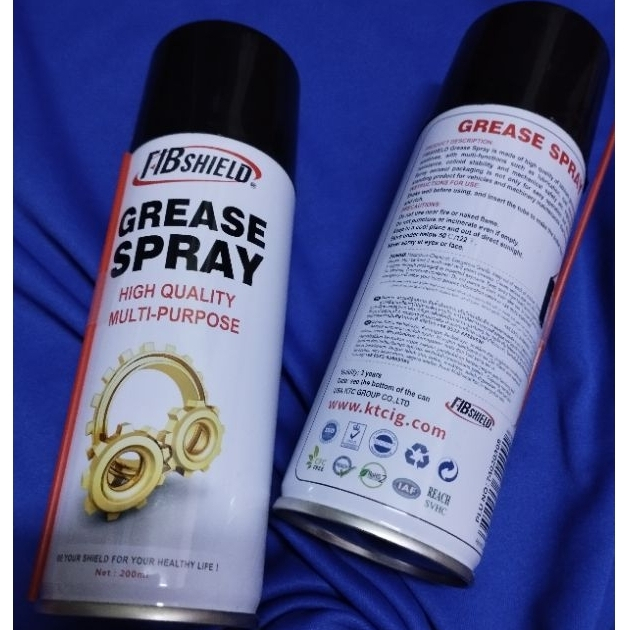 FIBSHIELD GREASE SPRAY 200ml High Quality Grease Multipurpose | Shopee ...