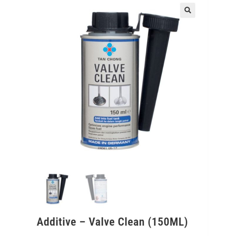 Additive – Valve Clean (150ML) | Shopee Malaysia
