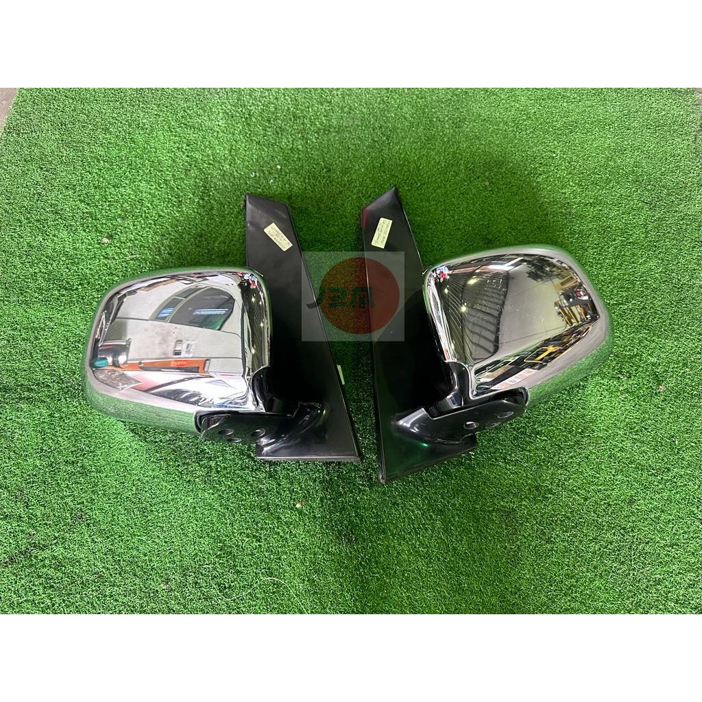 Toyota Estima ACR30 Chrome Used JDM Side Mirror 5wire | Shopee Malaysia