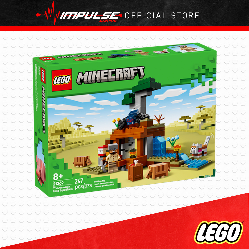 LEGO 21269 Minecraft The Armadillo Mine Expedition | Shopee Malaysia