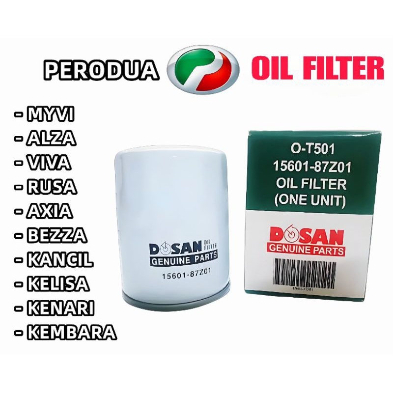 EL PERODUA OIL FILTER KANCIL KENARI KELISA MYVI ALZA VIVA RUSA KEMBARA ...