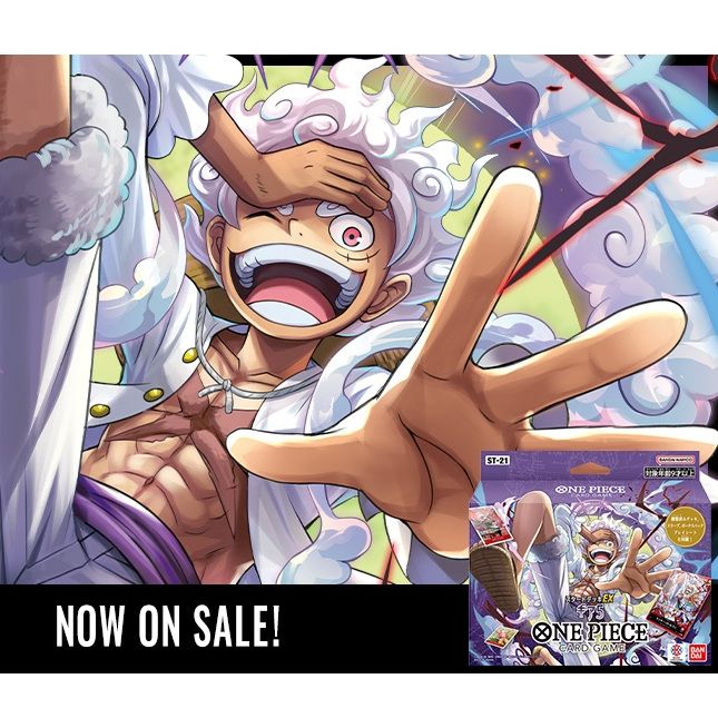 ONE PIECE TRADIONG CARD GAME ST21 EX GEAR 5 STARTER DECK | Shopee Malaysia