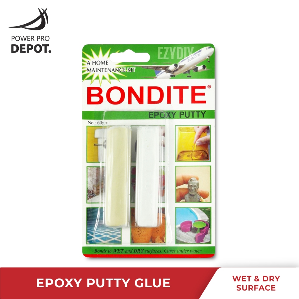 60gm Bondite Epoxy Putty Glue | Adhesive Multipurpose Repair | Your ...