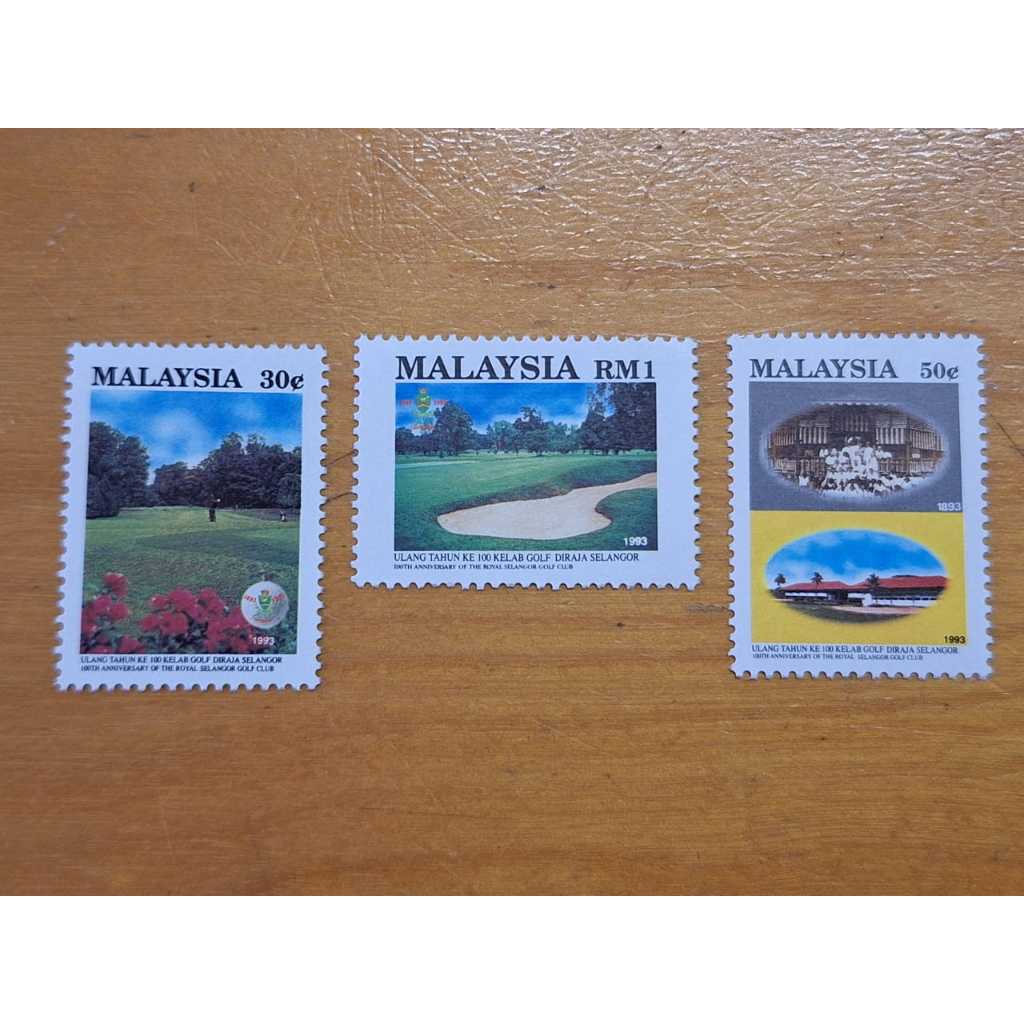 Malaysia 1994 MNH New Stamp - Centenary of Royal Selangor Golf Club ...