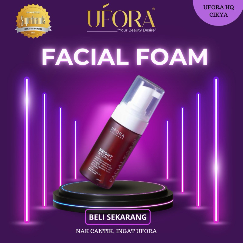 Ufora Facial Foam Clenser | Shopee Malaysia