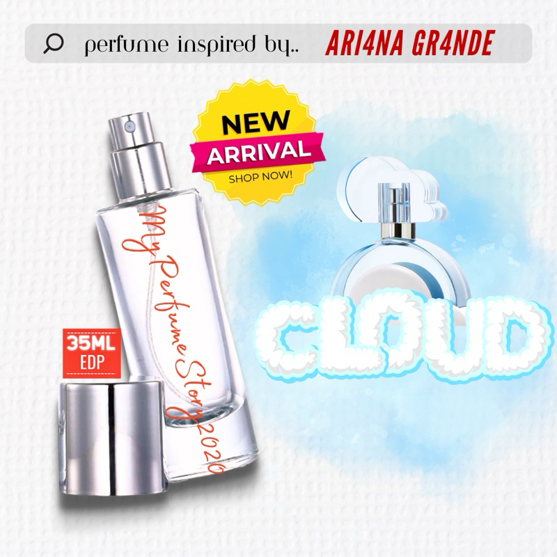 Inspired Perfume Cloud By Ariana Grande Fragrance for Woman | Shopee ...