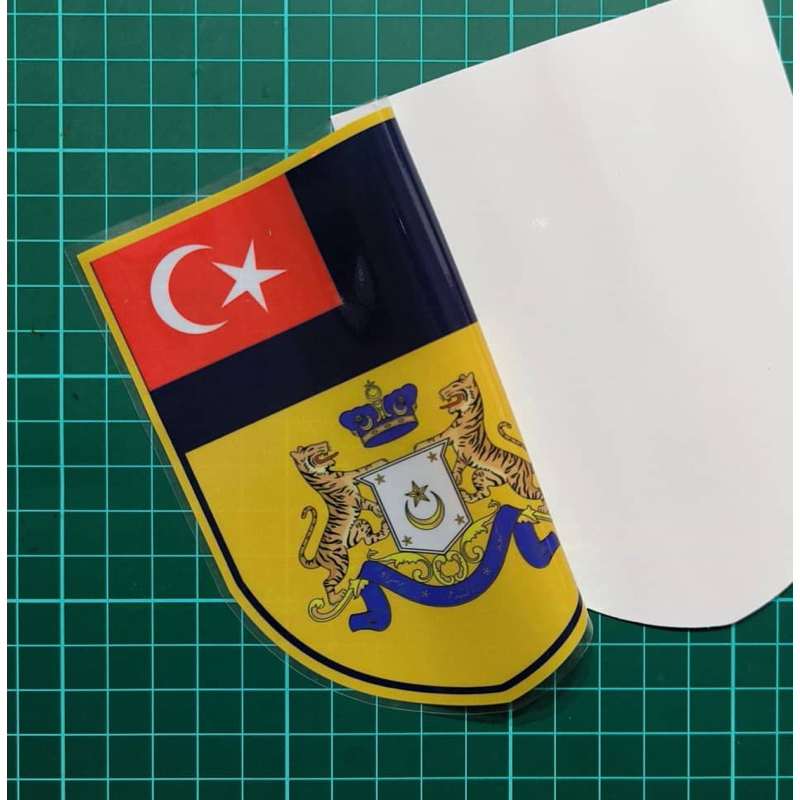 Car sticker - Bangsa Johor Jata Sticker tampal dalam | Shopee Malaysia