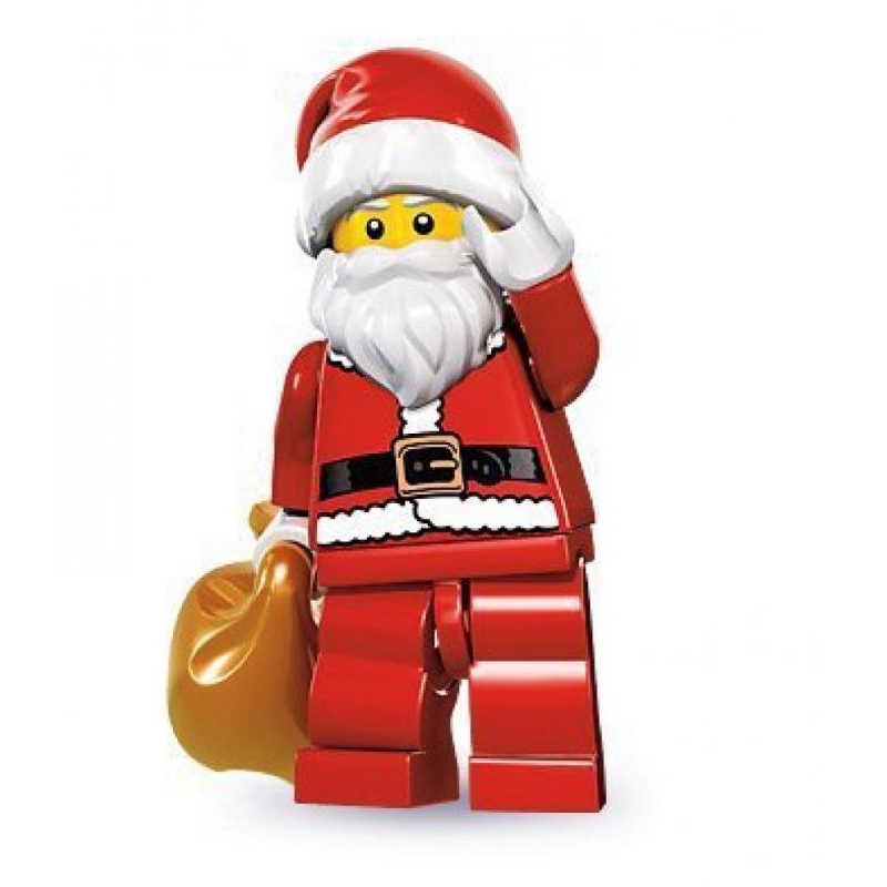 Lego 8833 CMF Minifigures Series 8 Santa Claus (NEW) (MISP) | Shopee ...