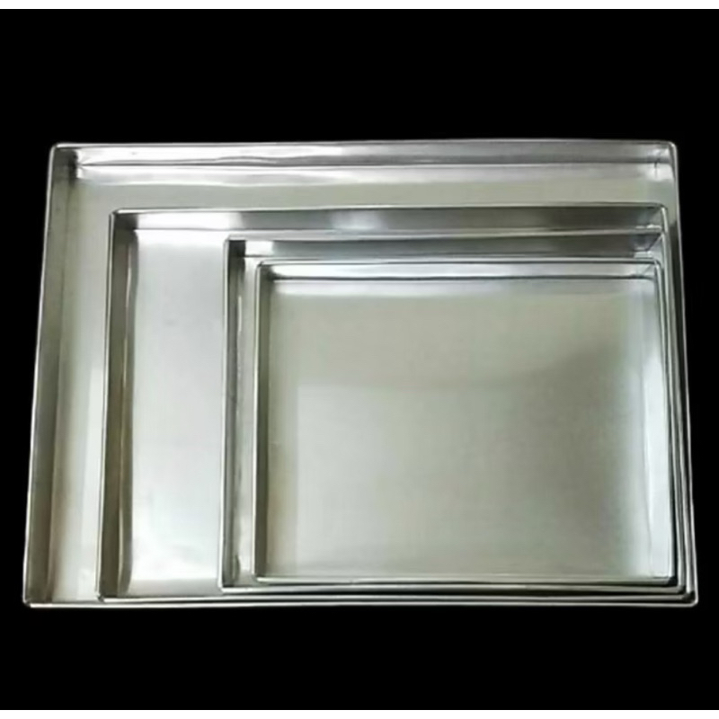 LOYANG SWISS ROLL BISKUT Rectangular Handmade baking pan Cookie Tray ...
